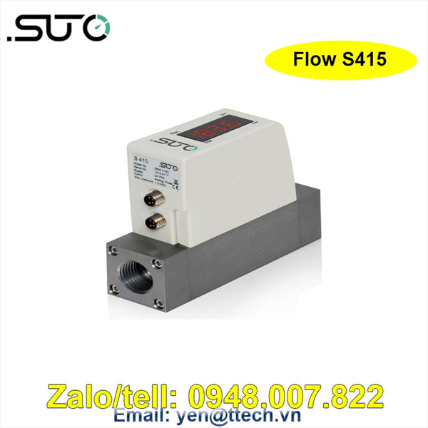 Đồng Hồ Đo Lưu Lượng Khí S415| Chính Hãng Suto (Đức)| GIÁ TỐT